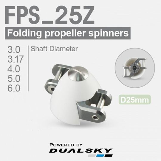 25mm Dualsky Spinner for 3.17mm shafts