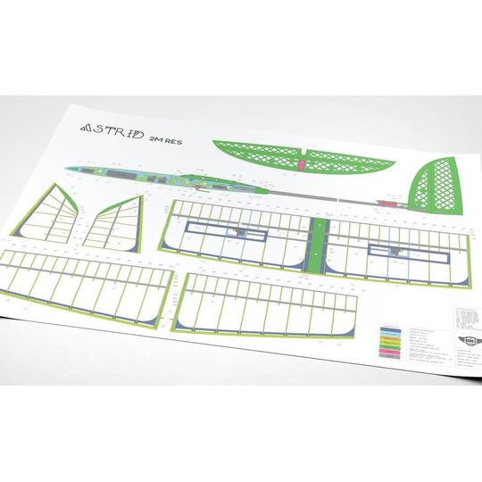 Astrid F3L 2m - RC Models - 2m F3L RES Thermal Soarers