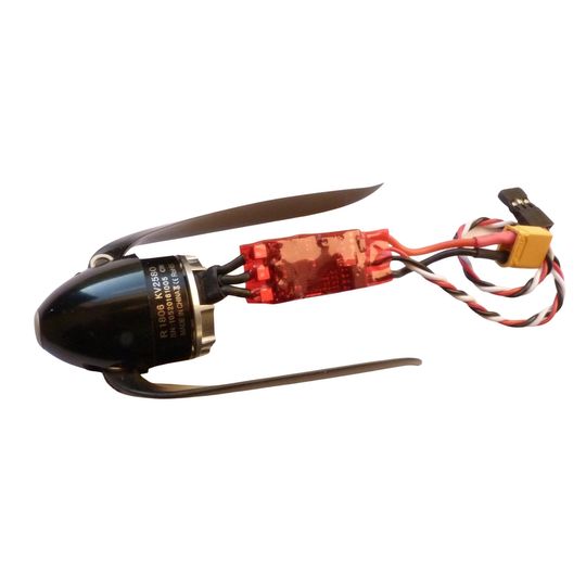 F5K/Snipe 2e Pro Powerset with ESC and 6x4 Carbon Prop 34g