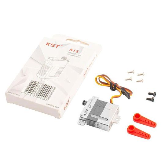 KST A12-S Wing Servo - 13.8Kg.cm 0.08s 32.0g 12mm