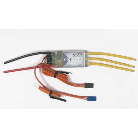 YGE 65LVT ESC - Powertrains - Speed Controls / ESC